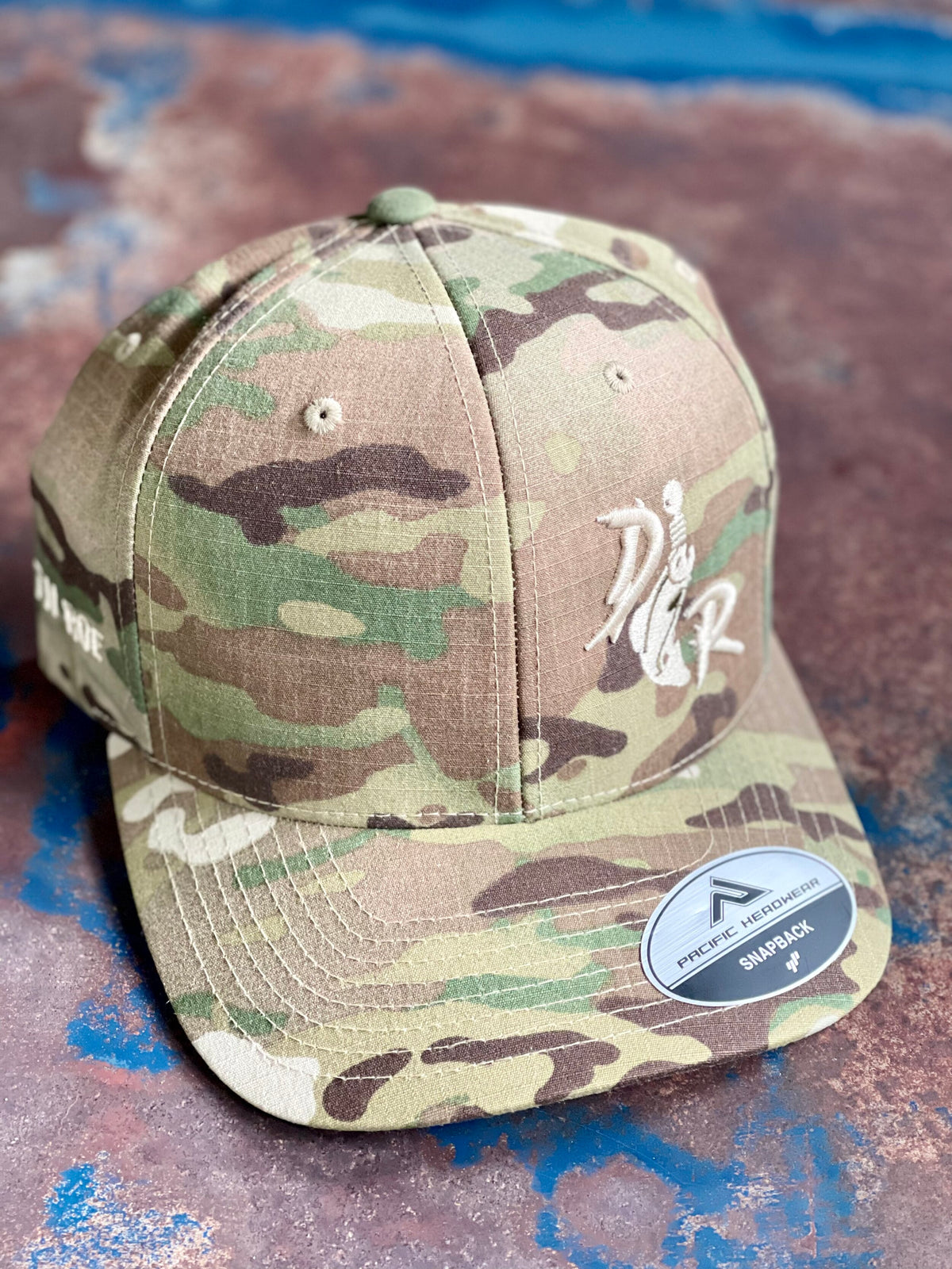 Death Roe Multi Cam Snap Back — Death Roe Soft Beads